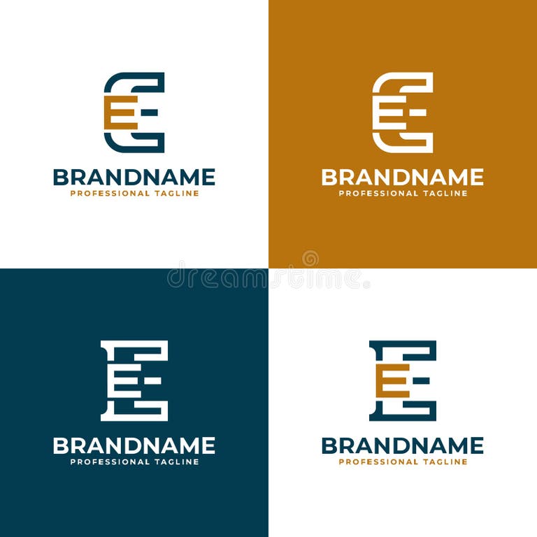 Elegant Letters EE Monogram Logo, Suitable for Business with EE ...