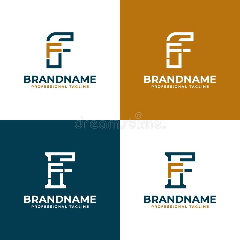 Elegant Letters FF Monogram Logo, Suitable for Business with FF ...