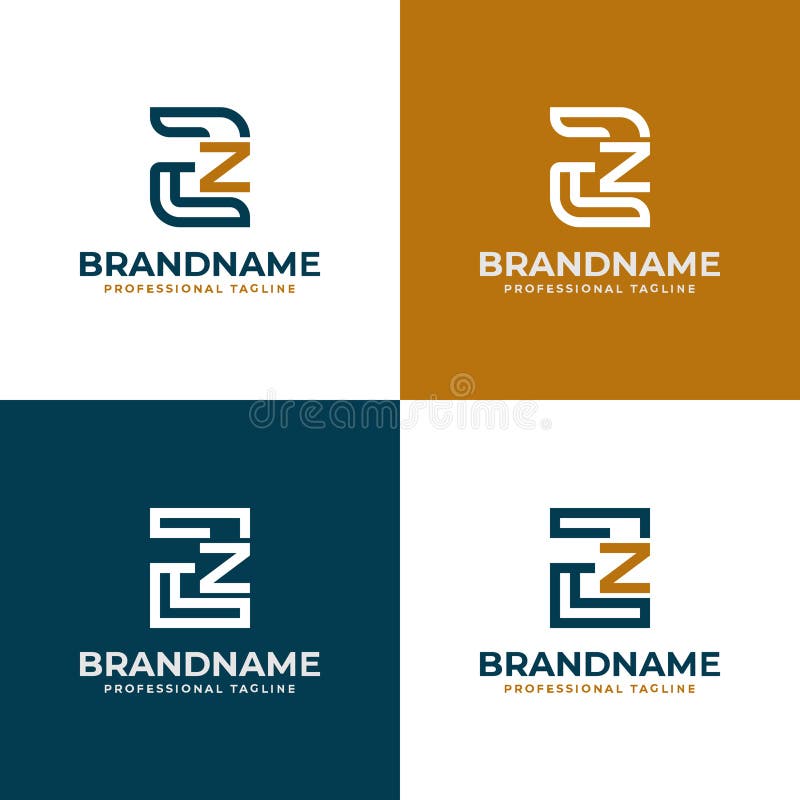 Elegant Letters ZZ Monogram Logo, Suitable for Business with ZZ ...