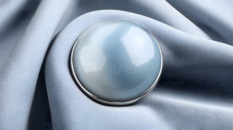 Elegant Light Blue Gemstone Oval Cabochon Silver Setting Jewel 3d Ring ...