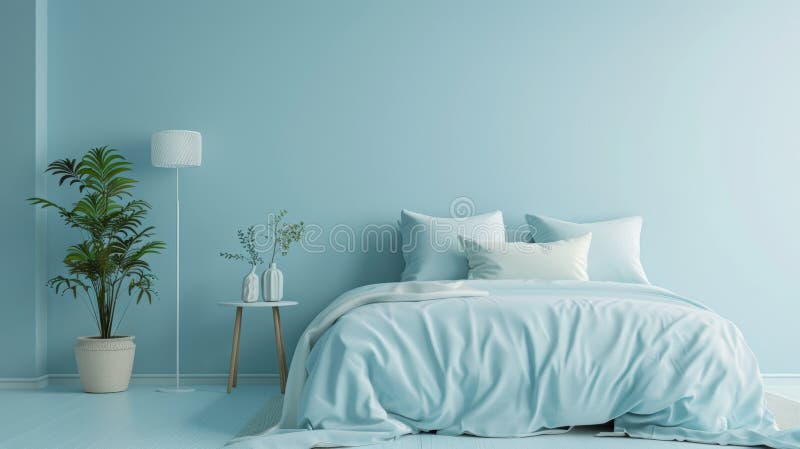 Elegant Light Blue Solid Color Background for Simple and Fresh Design ...
