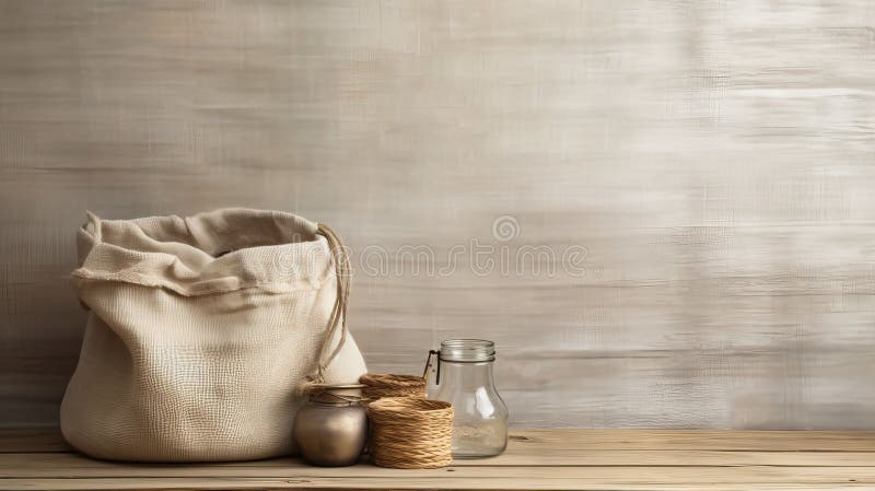 Elegant Light Burlap Texture Stock Illustration - Illustration of ...