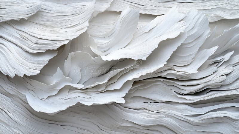 Elegant Light Decorative Wallpaper White 3d Rococo Pattern Stock Photos ...