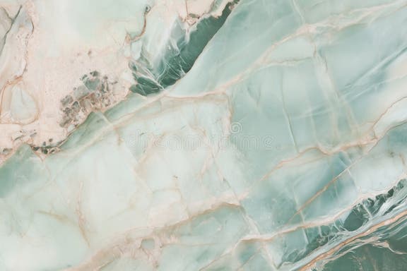 Elegant Light Green Marble Texture with Natural Veining Patterns Stock ...