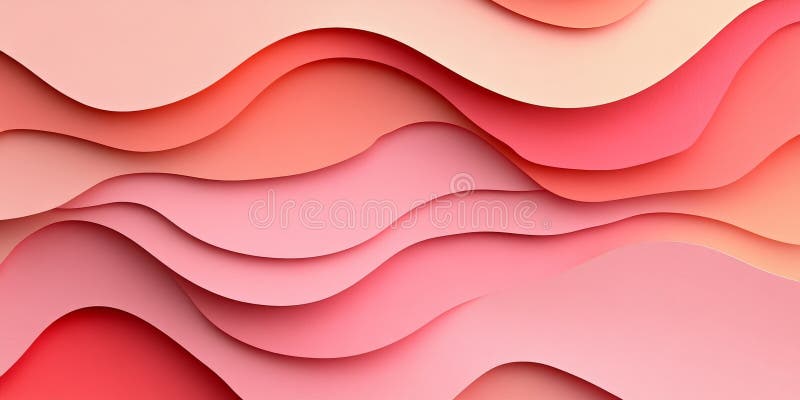Elegant Light Wave Pattern Backdrop with Subtle Layers and Raspberry ...