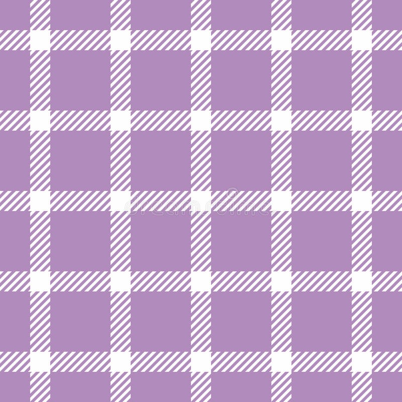 Elegant Lilac and White Diagonal Plaid Pattern. Perfect for Textile ...
