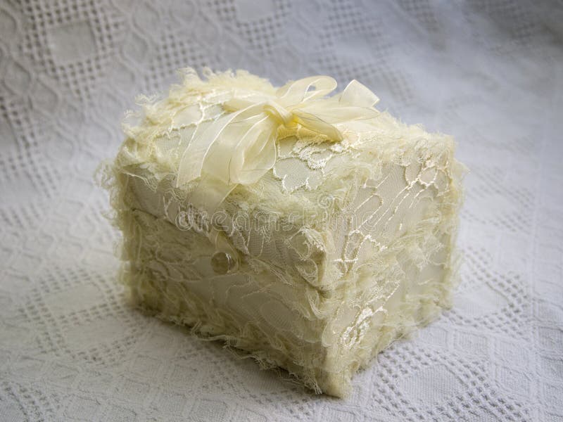 Elegant Little Lace Gift Box Stock Photos - Free & Royalty-Free Stock ...