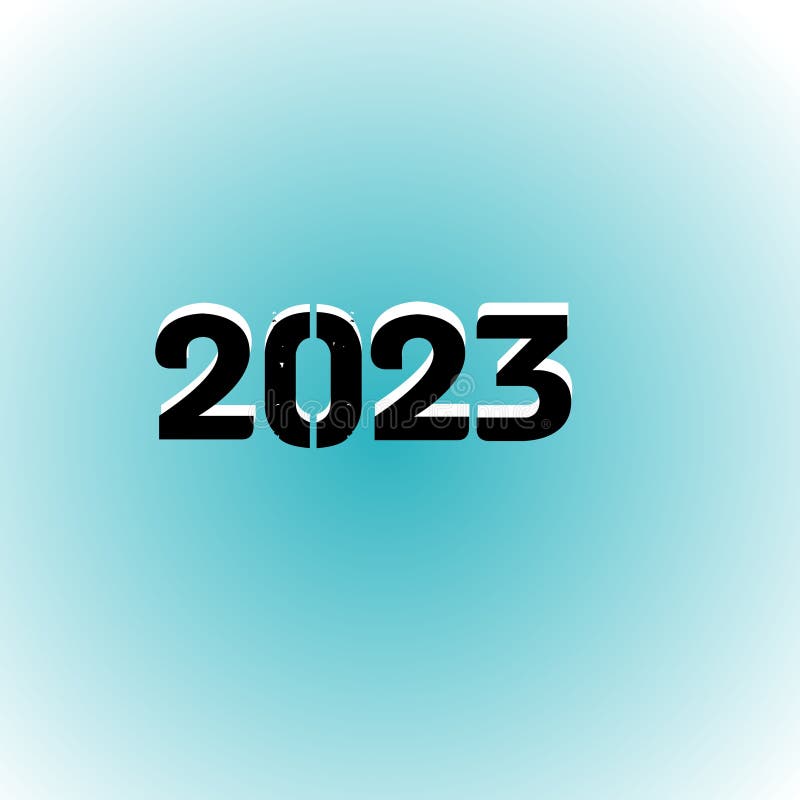 Elegant 2023 logo stock illustration. Illustration of elegant - 261924489
