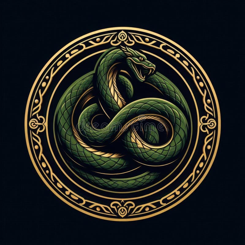 Green Coiled Stock Illustrations – 2,112 Green Coiled Stock ...