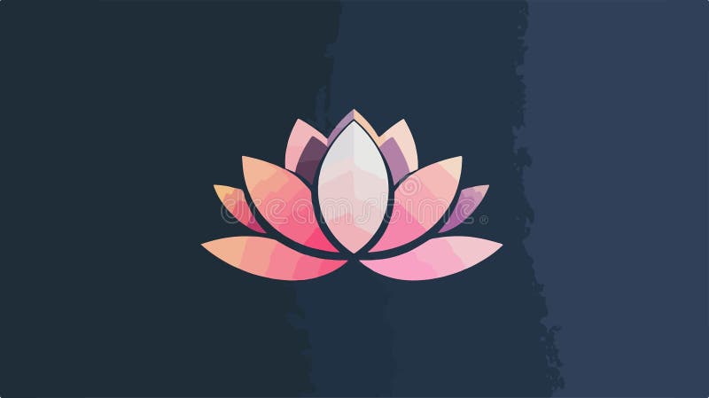 Elegant Lotus Flower Vector Logo Icon for Company, Exquisite Floral ...