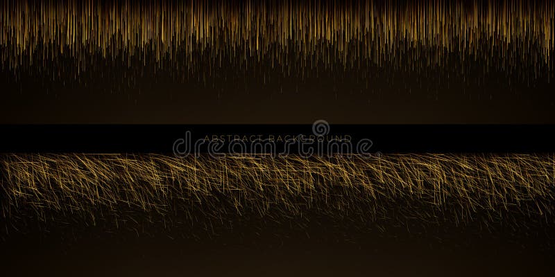Elegant and Luxurious Golden Line Abstract Background. Golden Lines ...