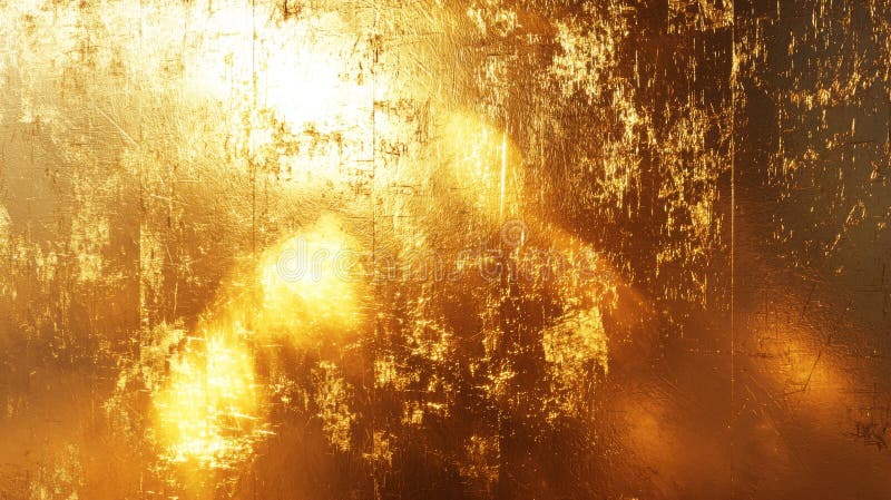An Elegant and Luxurious Golden Wall Texture Stock Image - Image of ...