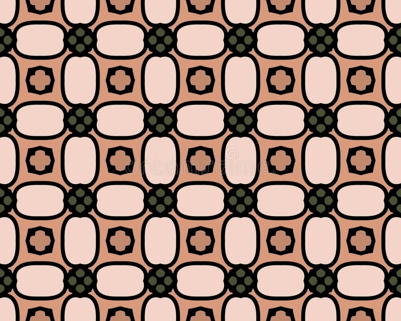 An Elegant Luxury Brown Tone Design Lines Pattern Abstract Retro Style ...