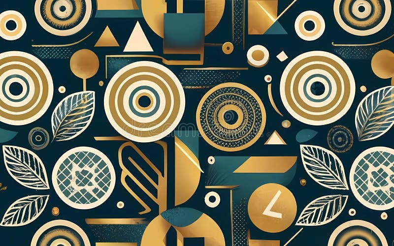 Elegant Luxury Geometric Texture for Art Design Stock Illustration ...
