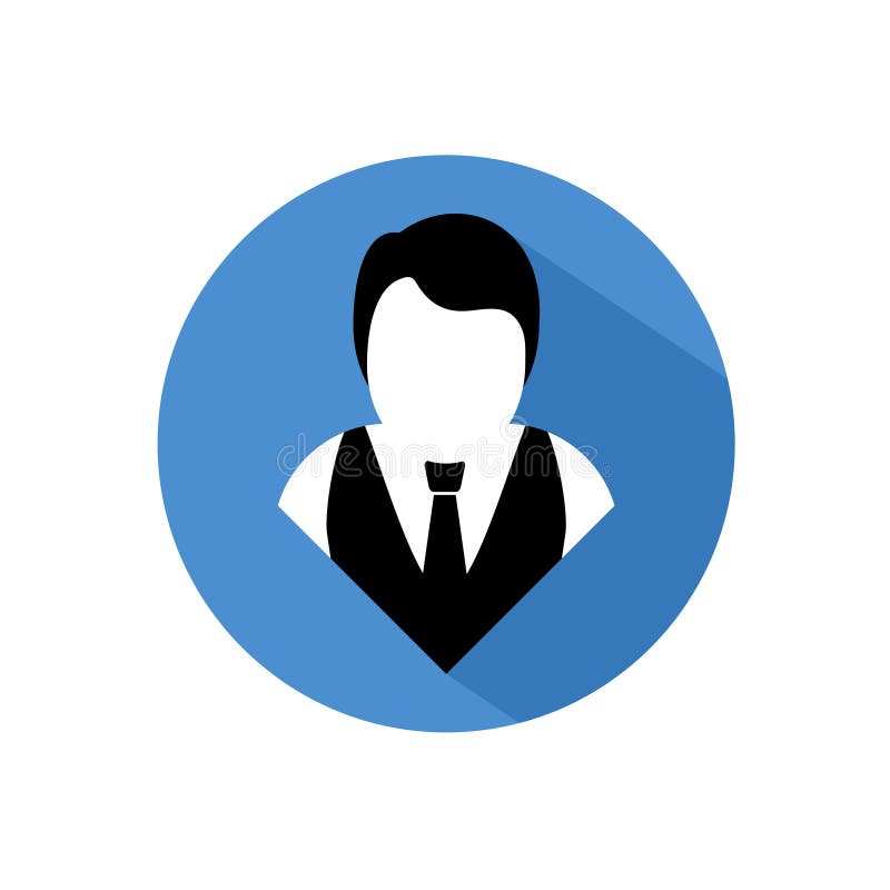 Elegant man icon stock vector. Illustration of businessman - 113963101