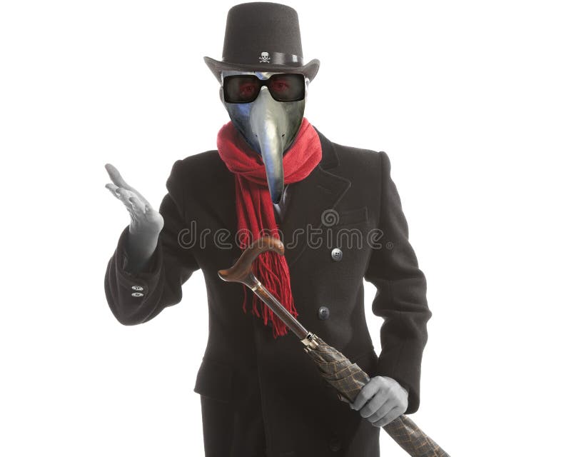 Elegant Man in the Image of a Modern Devil Stock Photo - Image of ...