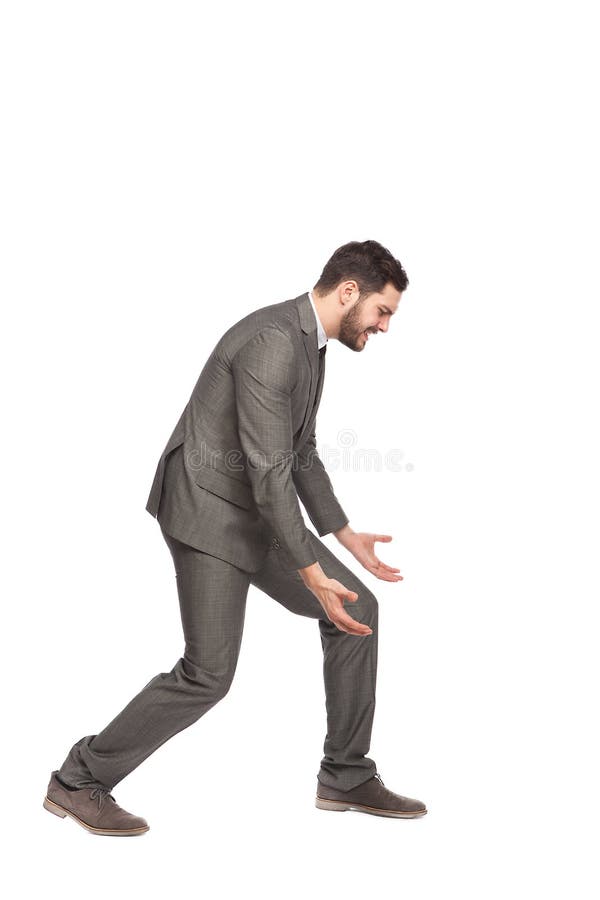 Elegant man lifting stock image. Image of smile, lift - 38002073