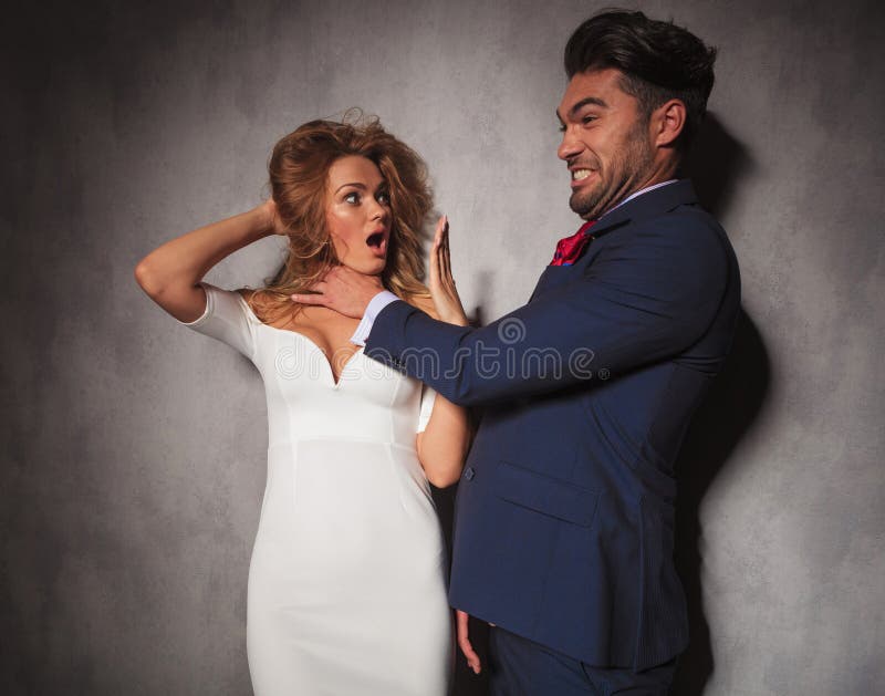 Choking Neck Couple Stock Photos - Free & Royalty-Free Stock Photos ...