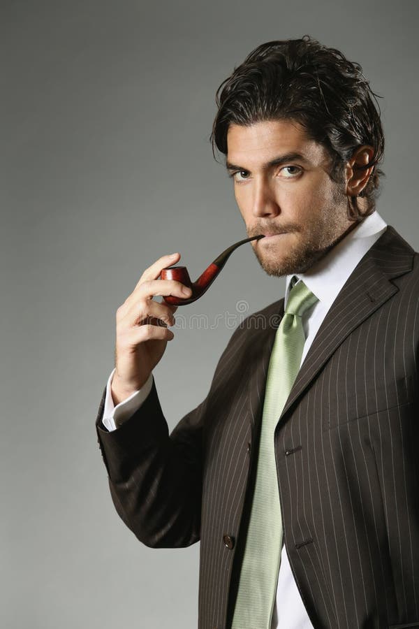 Elegant spy portrait stock photo. Image of elegant, male - 30830624