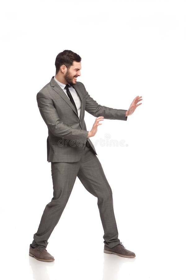 503 Man Pushing Something Stock Photos - Free & Royalty-Free Stock ...