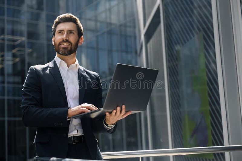 Elegant Manager Looking Confident and Determined Stock Image - Image of ...
