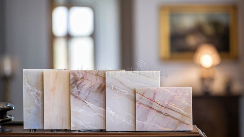 Elegant Marble Slab Samples, Interior Design High Quality Image Stock ...