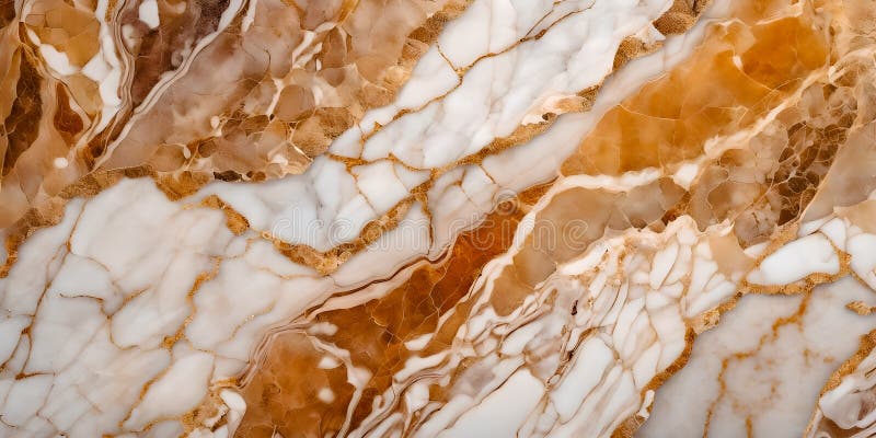 Luxurious Marble Texture Featuring Elegant Patterns with Warm Earth ...