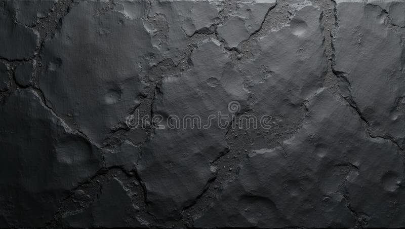 Elegant Matte Black Slate Texture with Subtle Veins for a Modern Look ...