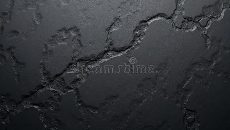 Elegant Matte Black Slate Texture with Subtle Veins for a Modern Look ...