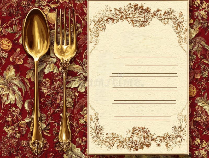 Elegant Menu Backgrounds Elegant New Year Menu Background Stock