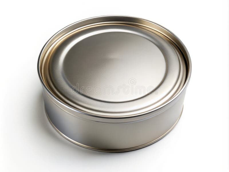 Elegant Metal Round Container a Versatile Photography Prop for ...