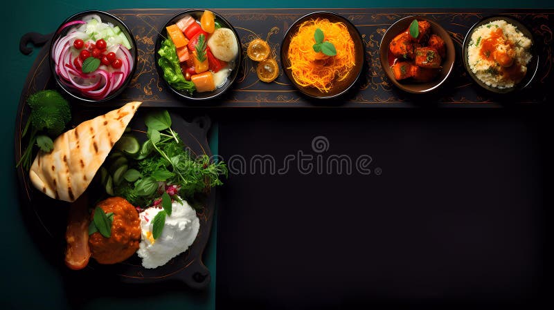 An Elegant Middle Eastern Restaurant Menu Template: Authentic and ...