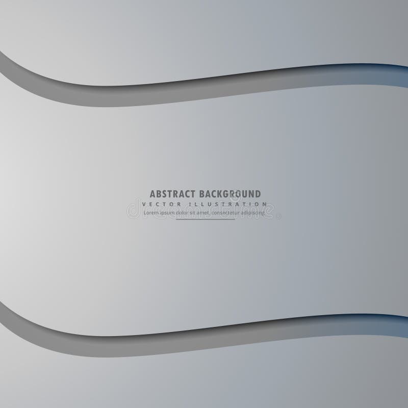 Minimal Gray Background with Line Effect Stock Vector - Illustration of ...