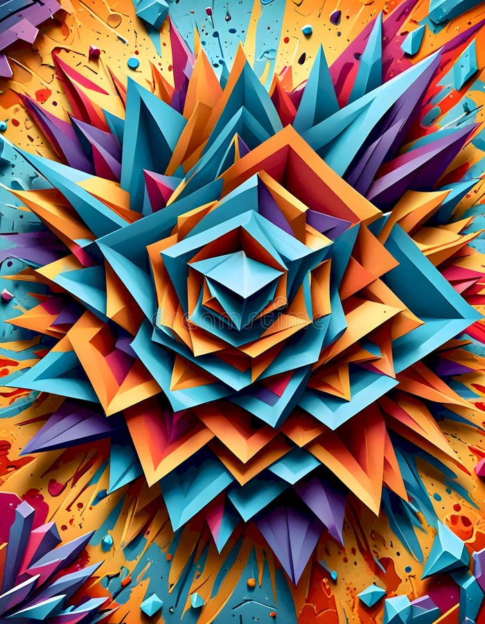 An Elegant Minimalist Artwork Showcasing Soft Color Gradients and ...