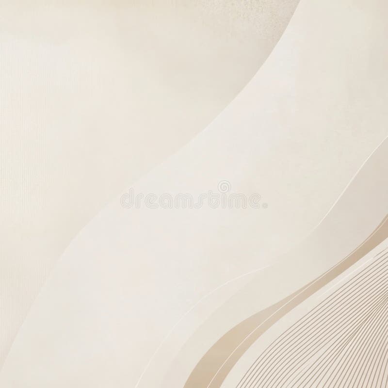 Minimalist Beige Abstract Wave Patterns Textured Background Stock ...