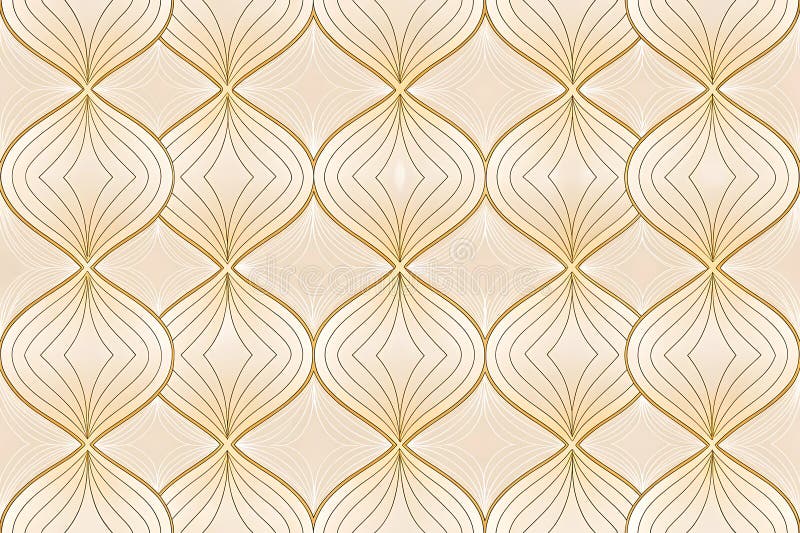 Elegant Minimalist Pattern with Delicate Gold Tone for Contemporary ...