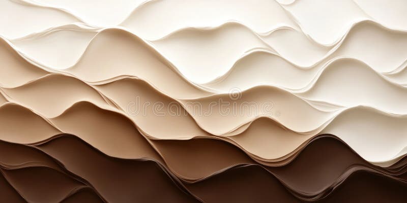 Elegant Minimalist Texture with Smooth Wavy Patterns in Neutral Tones ...