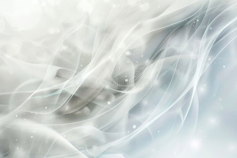 Elegant Minimalist White Light Background with Delicate and Magical ...