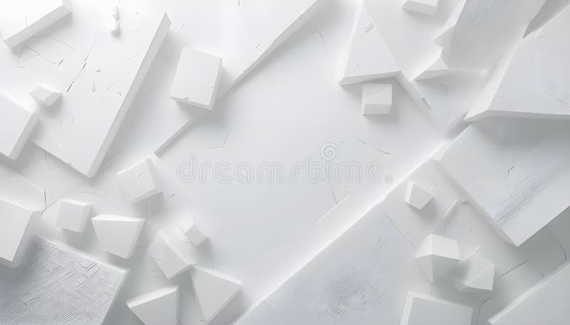 Elegant Modern Abstract White Background with Layered Transparent ...