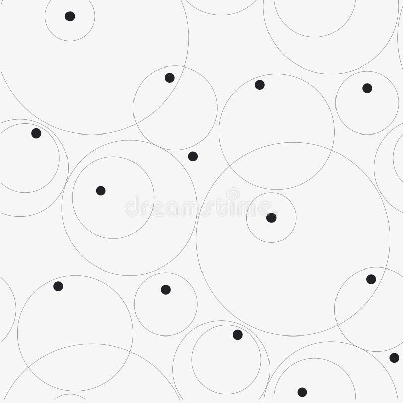 Elegant Modern Polka Dot Minimal Seamless Pattern Stock Vector ...