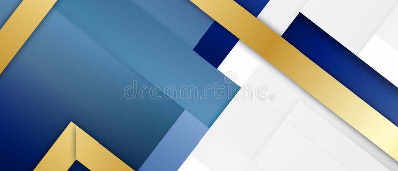 Elegant Modern Professional Blue and Gold Design Business Background ...