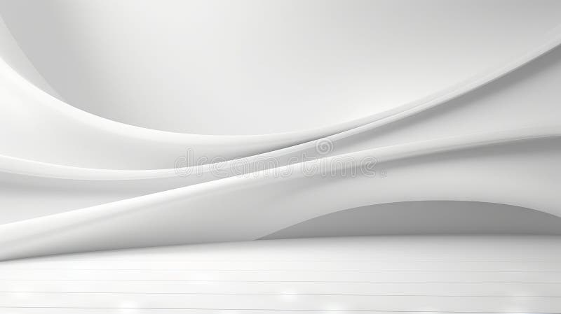 Elegant and Modern White Abstract Backdrop Stock Illustration ...