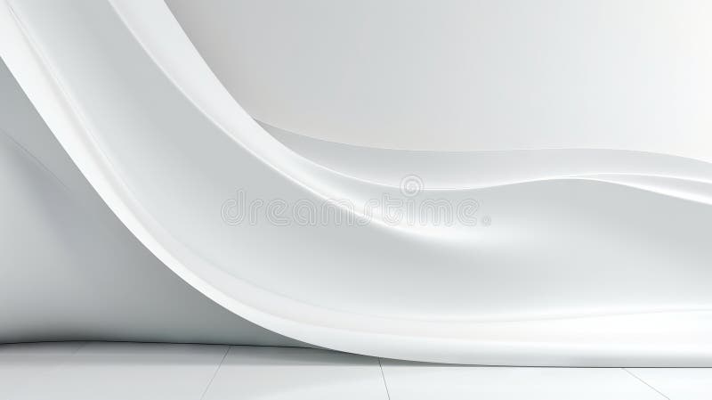 Elegant and Modern White Abstract Backdrop Stock Illustration ...