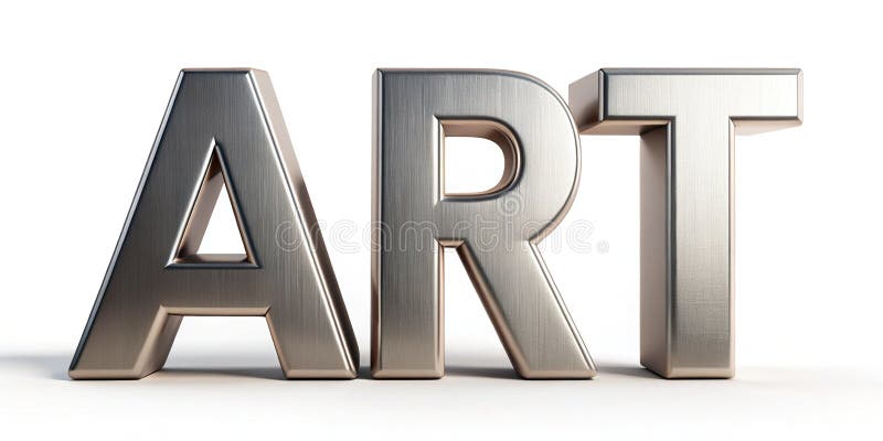 Elegant and Modern Word Art Typography Design Isolated Text on a Clean ...