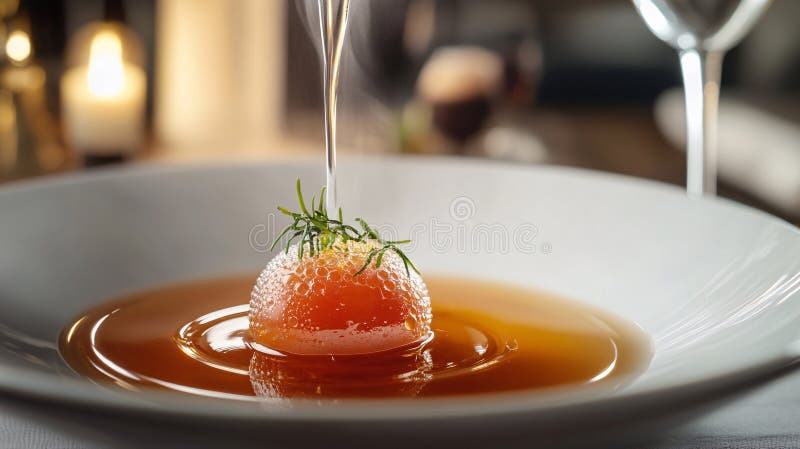 Molecular Cuisine Take on Fish and Chips with Crispy Potato Foam and a ...