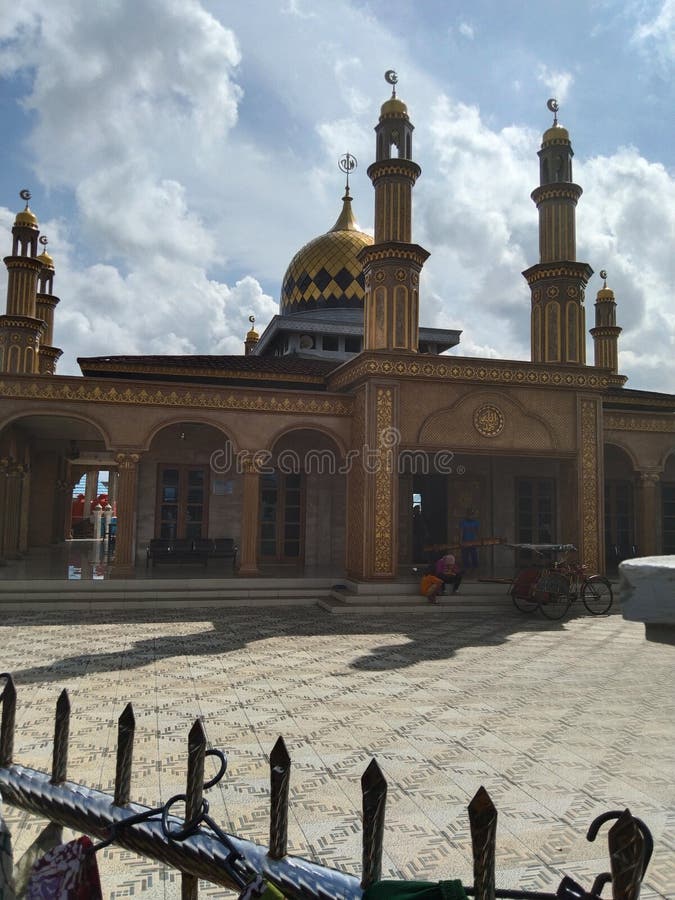 Elegant mosque new stock photo. Image of luxury, mosque - 261798366