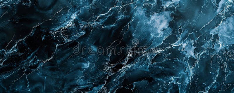 Elegant Navy Blue Backdrop with a Subtle Marble Texture, Adding a Touch ...