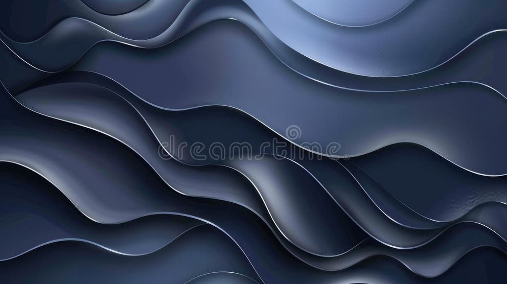 Elegant Navy Blue and Silver Abstract Pattern, Gradient Fade and ...