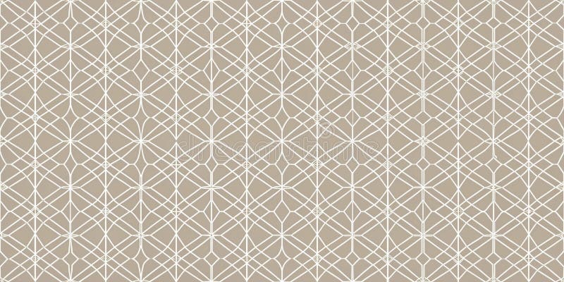 Elegant Neutral Geometric Pattern with Interlocking Lines and Shapes ...