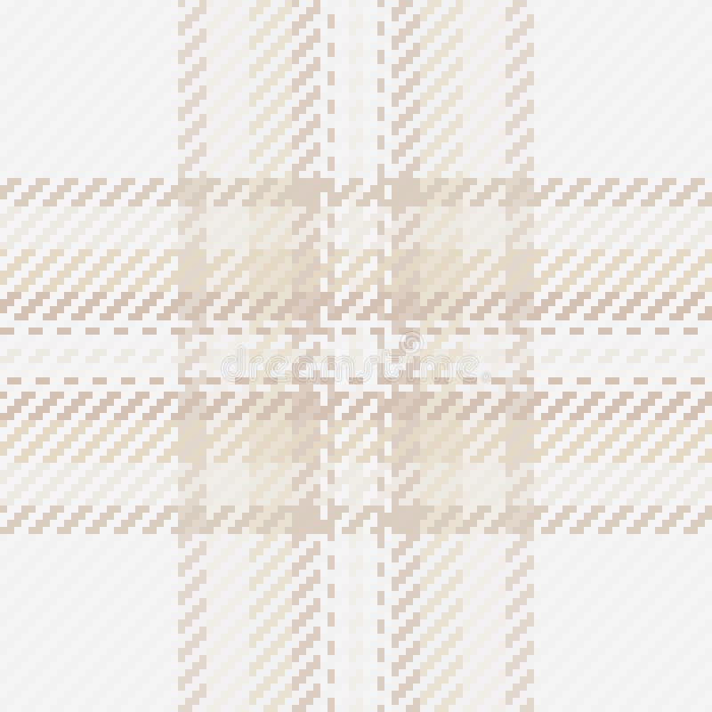 Elegant Neutral Plaid Pattern. Subtle Beige and Cream Tones Create a ...